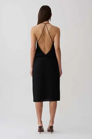 Meshki Amelia Chiffon Midi Skirt