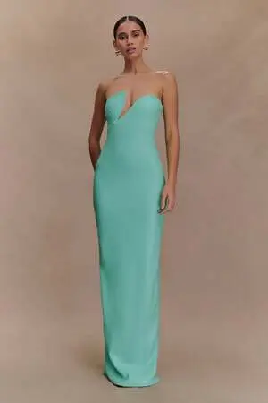 Meshki Winston Strapless Sequin Maxi Dress