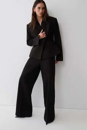 Meshki Katherine Suiting Straight Leg Pants