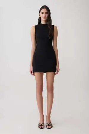 Meshki Fion Sleeveless Stretch Crepe Mini Dress