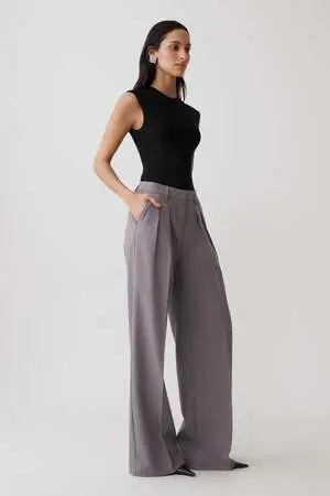 Meshki Phoebe Straight Leg Suiting Pants