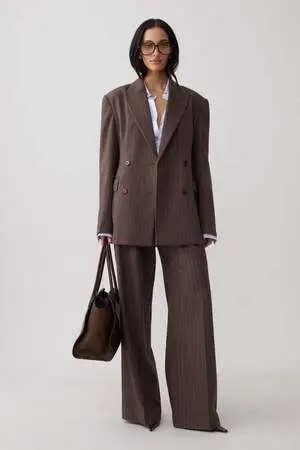 Meshki Phoebe Double Breasted Blazer