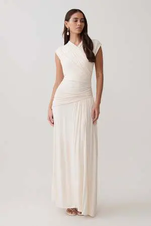 Meshki Winslow Cross Over Modal Maxi Dress