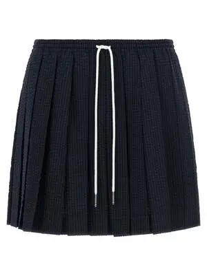 Thom Browne Striped Skirt - Blue