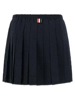 Thom Browne Striped Skirt - Blue