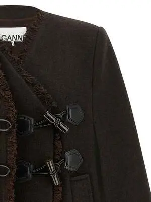 GANNI Alamari Cape