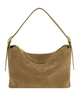 Vince Suede Convertible Shoulder Bag - Carmello