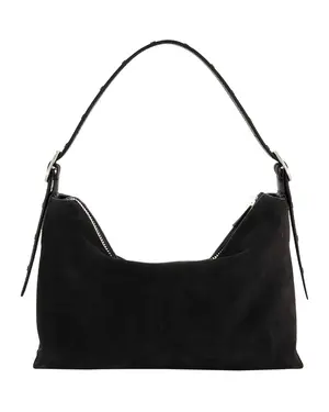 Vince Vivian Medium Suede Hobo Bag