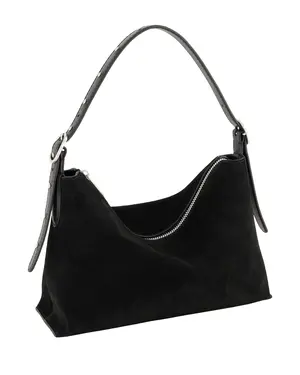 Vince Vivian Medium Suede Hobo Bag
