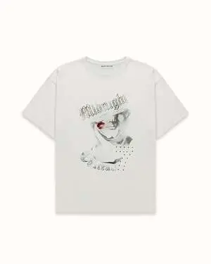 DUKE + DEXTER Mc Smoke White T-shirt - Statue