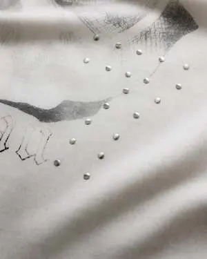 DUKE + DEXTER Mc Smoke White T-shirt
