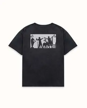 DUKE + DEXTER Mc Washed Black T-shirt