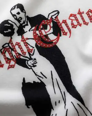 DUKE + DEXTER Mc Dancers Vintage White + Black T-shirt