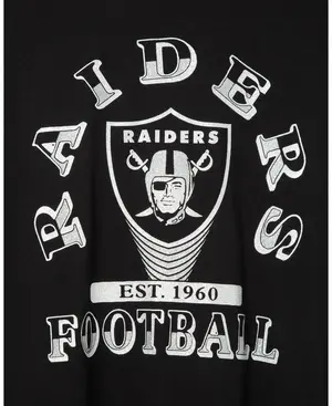 Junk Food Clothing Las Vegas Raiders Glitter Boxy Ringer