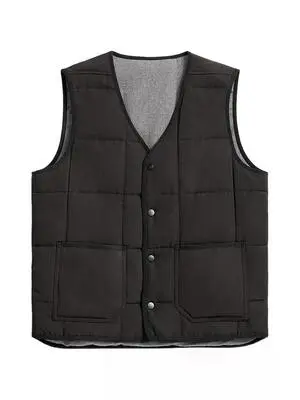 O.N.S Herron Quilted Gilet - Black