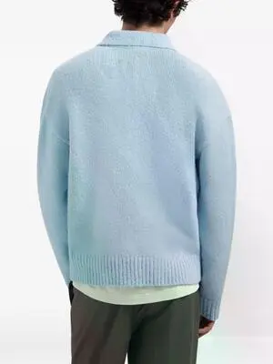 OLAF Button-collar Sweater