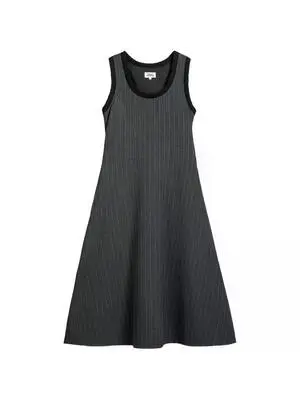 FUTURE CLASSICS Striped A-line Midi Dress