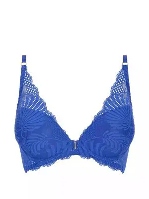 AUBADE Rythm Of Desire Lace-embroidered Bra - Blue