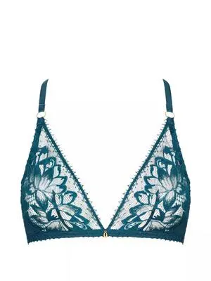 AUBADE Flawless Love Lace Triangle Bra - Blue