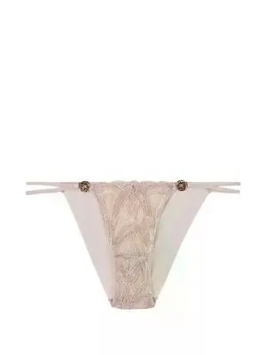 AUBADE My Desire Embroidered Briefs - Neutrals