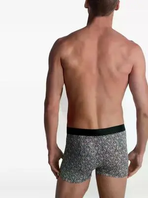 AUBADE Geometric-print Boxer Shorts