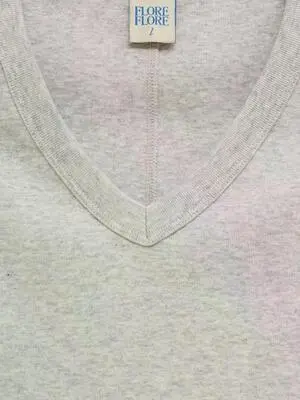 FLORE FLORE Jill V-neck Tank Top - Grey