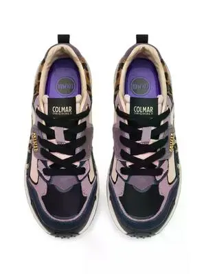 COLMAR Garner Leopard Panelled Sneakers