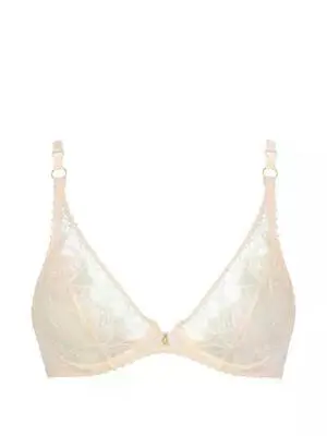 AUBADE Flawless Love Lace Triangle Bra - White