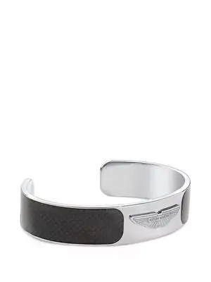 ASTON MARTIN Carbon-fibre Logo-plaque Bangle