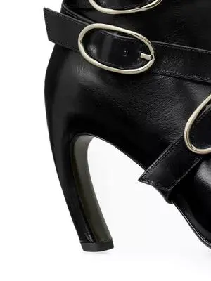 Tory Burch Multi Buckle Boots - Black