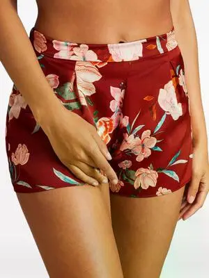AUBADE Sweet Folk Floral-print Pajama Shorts