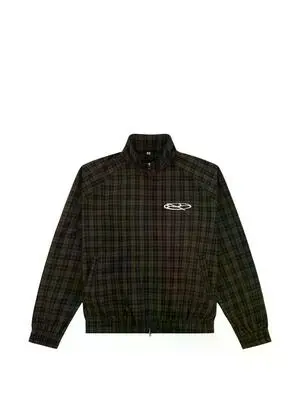 BOREDOM KILLS Plaid Track Jacket