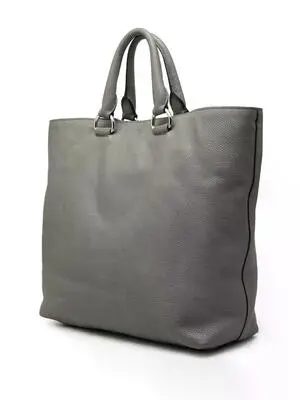 Prada 2000-2026 Vitello Daino Open Convertible Tote Satchel