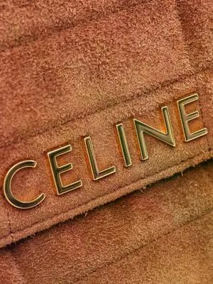 Celine 2010-2026 Suede Monochrome Shoulder Bag