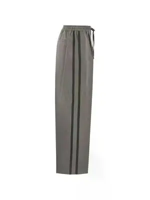 Sportmax Drawstring Side-stripe Trousers