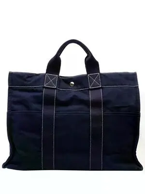Hermès 1990-2010 Canvas Fourre Tout Mm Tote Bag