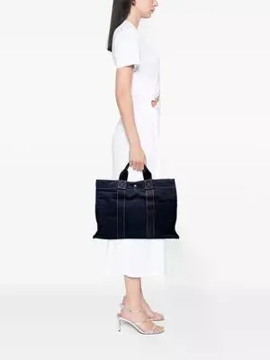 Hermès 1990-2010 Canvas Fourre Tout Mm Tote Bag