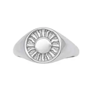 AUROZIA Tarot The Sun Ring - Silver