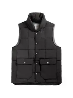 O.N.S Raul Reversible Quilted Gilet - Black