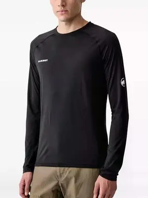 MAMMUT Ducan Fl Raglan-sleeve Logo-print T-shirt