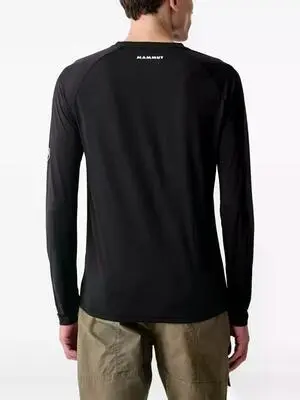 MAMMUT Ducan Fl Raglan-sleeve Logo-print T-shirt