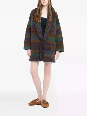 Alanui Western Beat Fringed Cardigan
