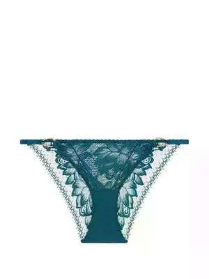 AUBADE Flawless Love Lace-trim Briefs - Blue