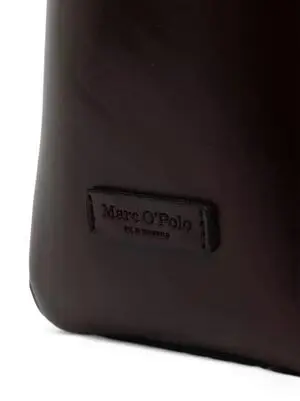 Marc O'polo Tessa Logo-patch Pouch-detail Tote Bag - Brown