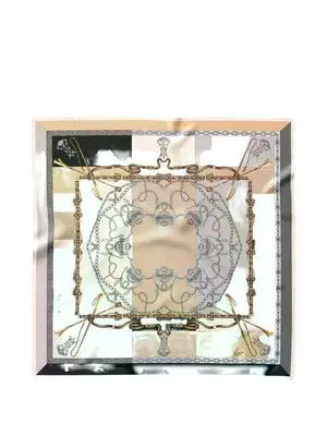 ELIZABETTA Gabriella Silk Scarf - Neutrals