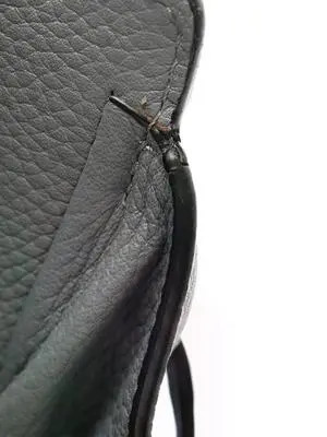 Loewe 2010-2026 Mini Grained Calfskin Drawstring Hammock Bag Satchel