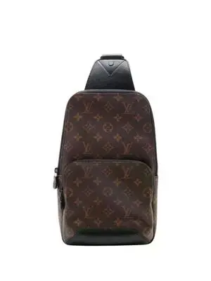 LOUIS VUITTON 2021-2026 Monogram Macassar Avenue Slingbag Crossbody Bag