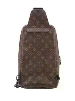 LOUIS VUITTON 2021-2026 Monogram Macassar Avenue Slingbag Crossbody Bag