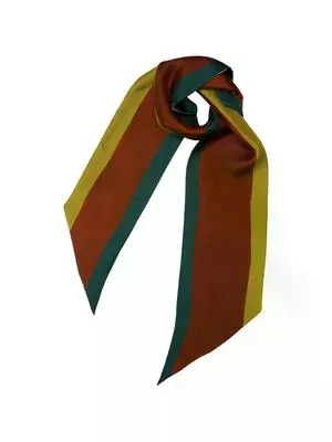 ELIZABETTA Lia Silk Scarf - Green