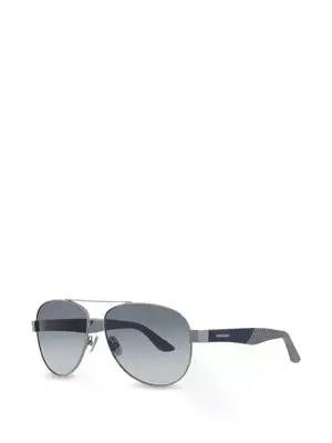 FERRAGAMO Matte-finish Pilot-frame Sunglasses